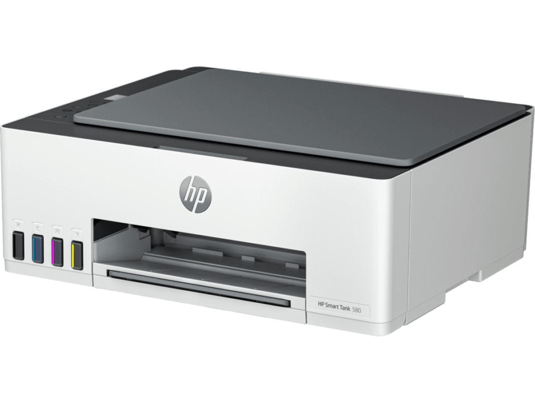 HP Smart Tank 580 All-in-One Printer | Certified and Colorful HP Smart ...